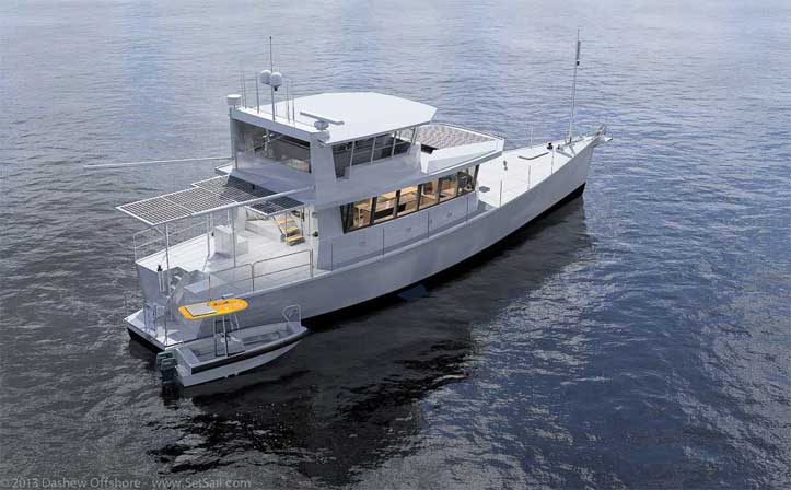 Dashew Offshore's FPB 78 takes shape - Berthon International