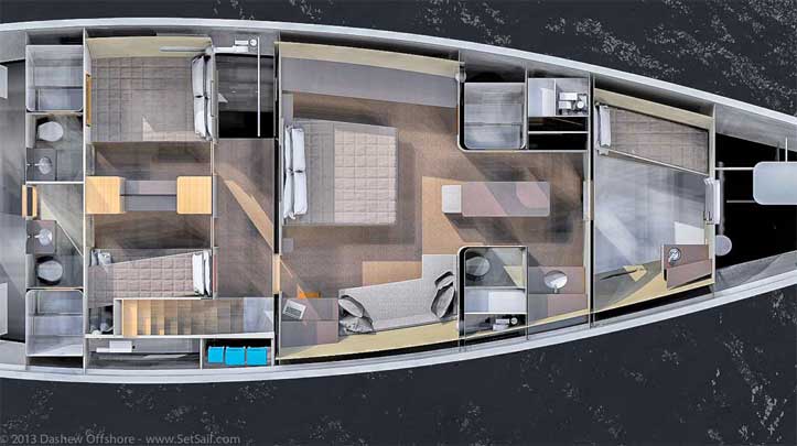 Dashew Offshore's FPB 78 takes shape - Berthon International