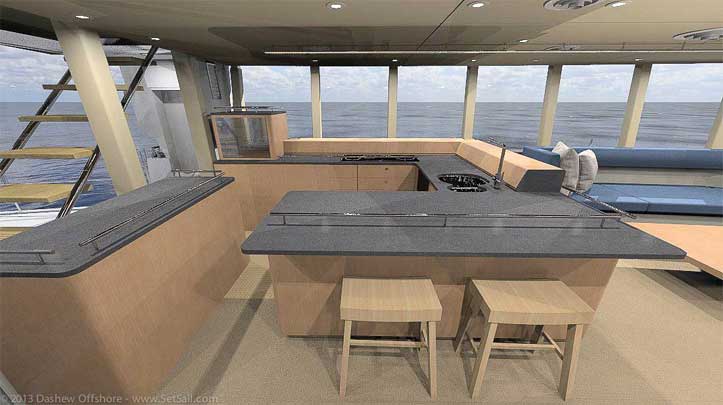 Dashew Offshore's FPB 78 takes shape - Berthon International