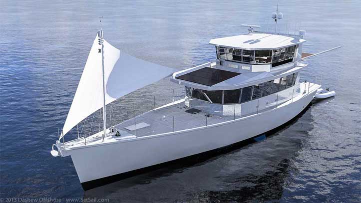 Dashew Offshore's FPB 78 takes shape - Berthon International