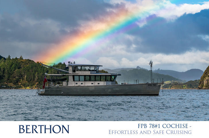 FPB 78#1 COCHISE – Effortless and Safe Cruising - Berthon International
