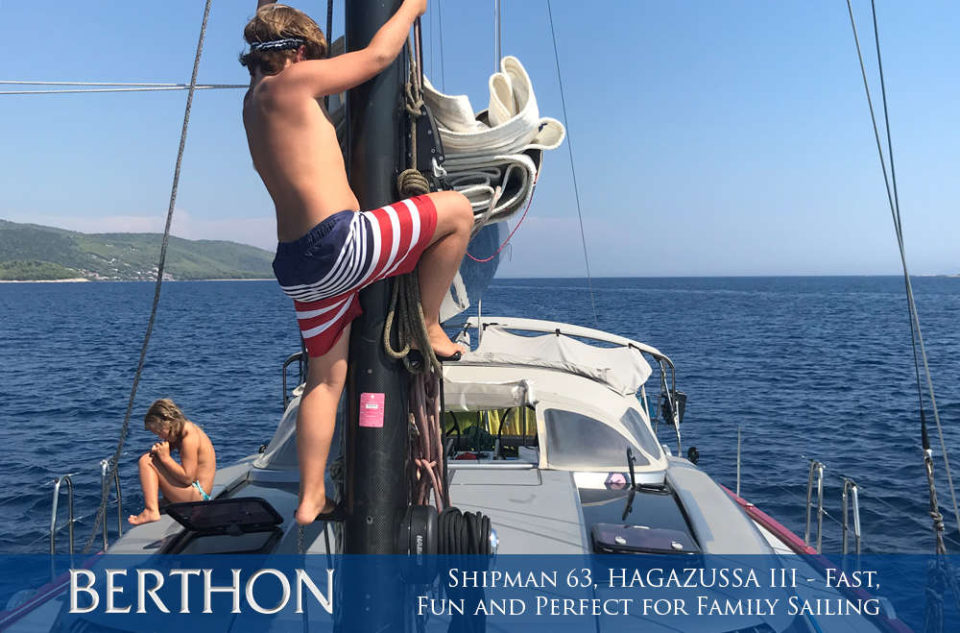 Shipman 63, HAGAZUSSA III – Fast, Fun and Perfect for Family Sailing ...