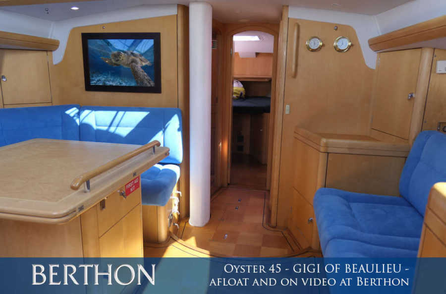 Oyster 45 – GIGI OF BEAULIEU – afloat and on video at Berthon - Berthon ...