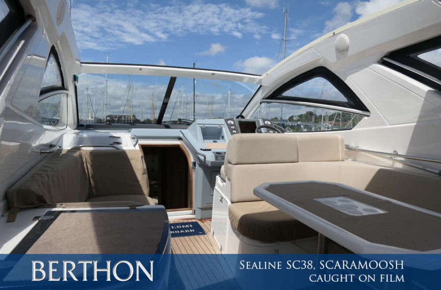 Sealine SC38, SCARAMOOSH caught on film - Berthon International