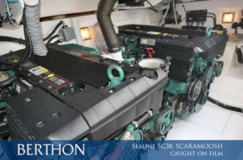 Sealine SC38, SCARAMOOSH caught on film - Berthon International