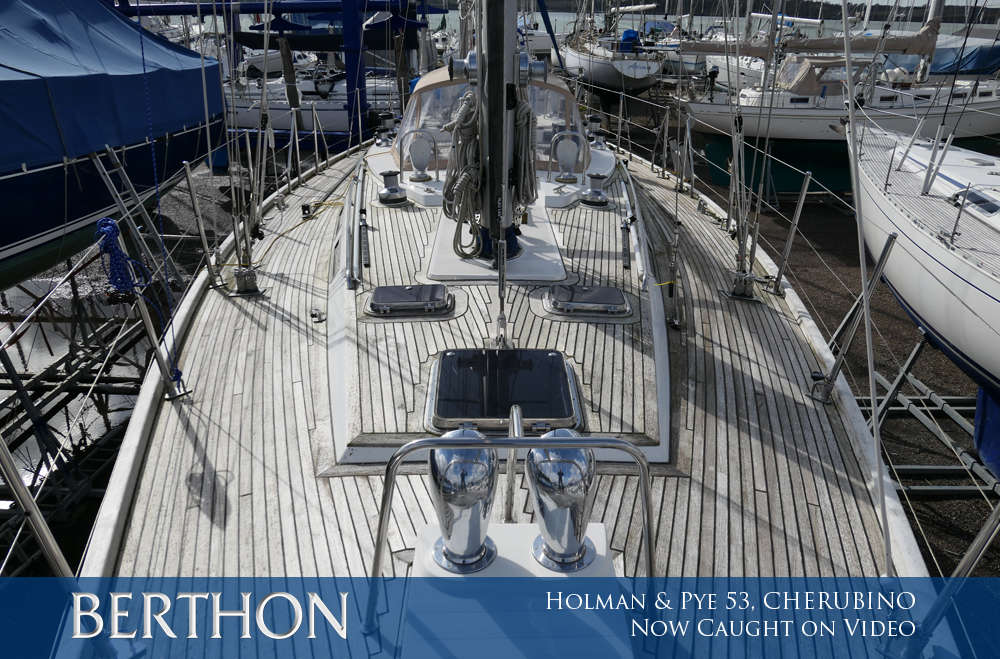 Holman & Pye 53, CHERUBINO now caught on video - Berthon International