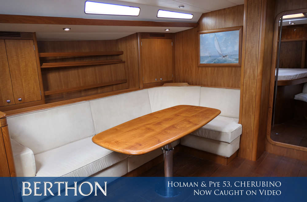 Holman & Pye 53, CHERUBINO now caught on video - Berthon International