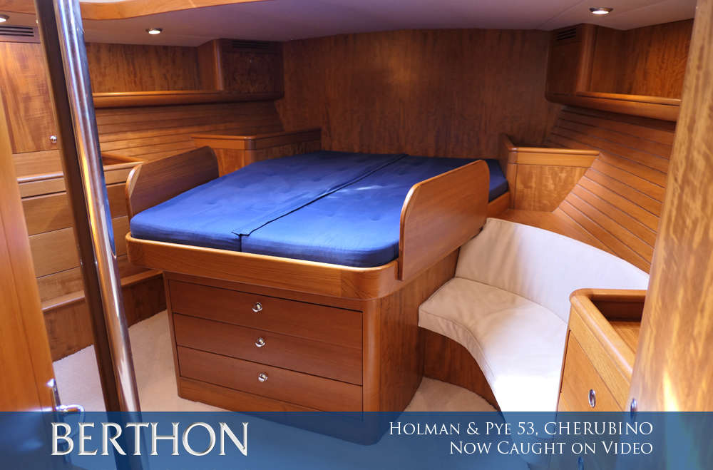 Holman & Pye 53, CHERUBINO now caught on video - Berthon International