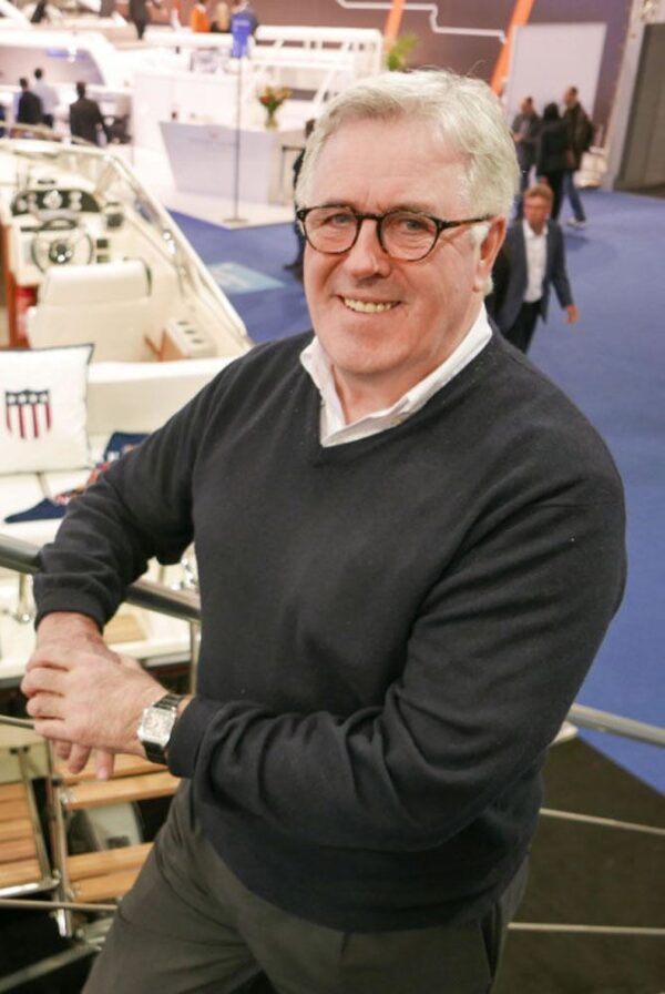 Berthon’s Hugh Rayner chats with Knut Heiberg-Andersen of Windy Boats ...