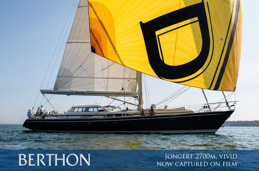 Jongert 2700M, VIVID now captured on film - Berthon International
