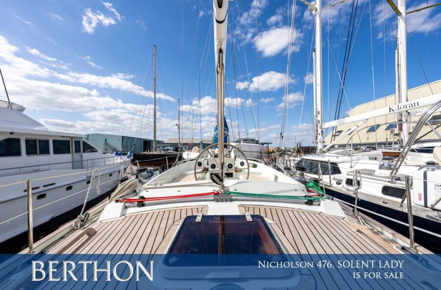 Nicholson 476, SOLENT LADY is for sale - Berthon International