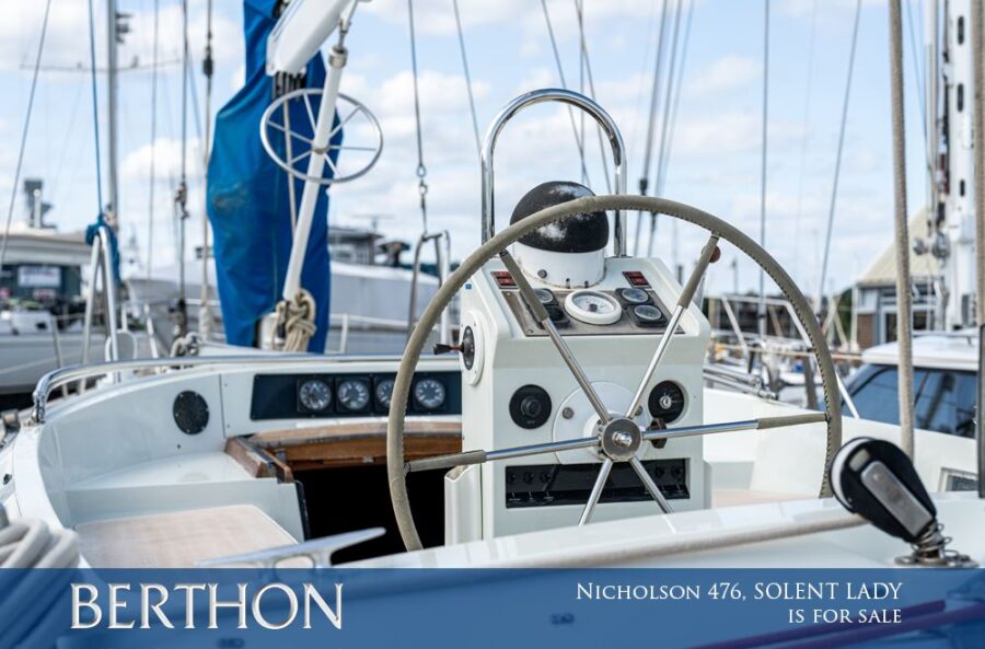 Nicholson 476, SOLENT LADY is for sale - Berthon International