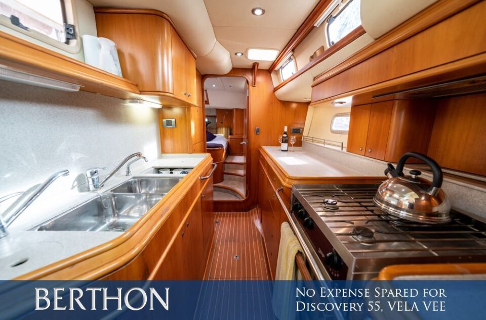No Expense Spared for Discovery 55, VELA VEE - Berthon International