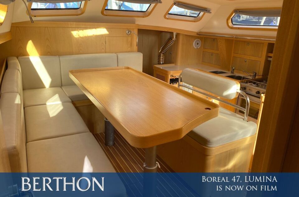 Boréal 47, LUMINA is now on film - Berthon International