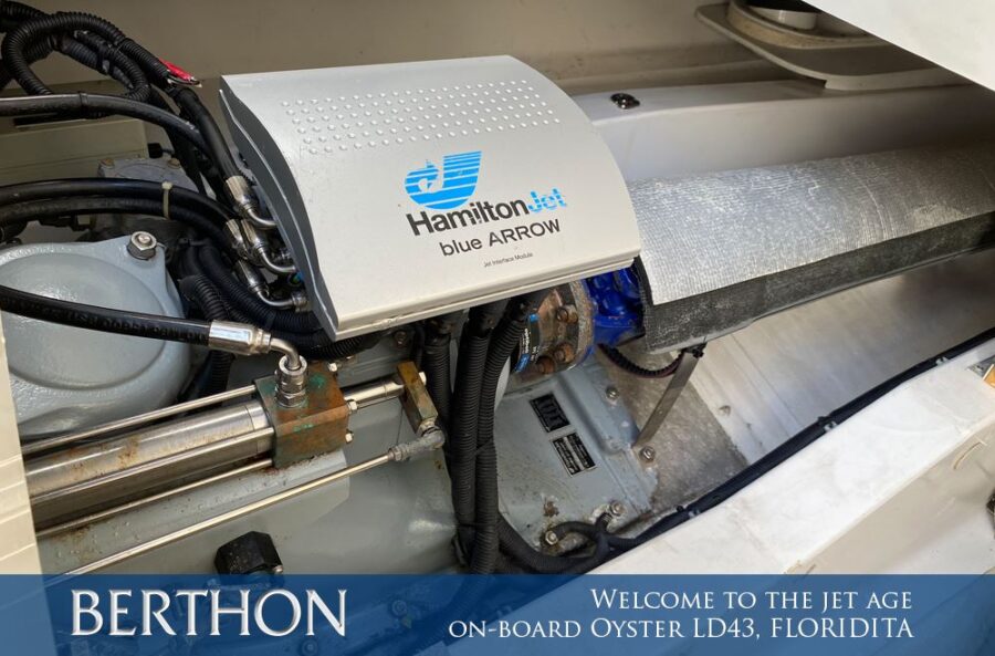 Welcome to the jet age on-board Oyster LD43, FLORIDITA - Berthon ...