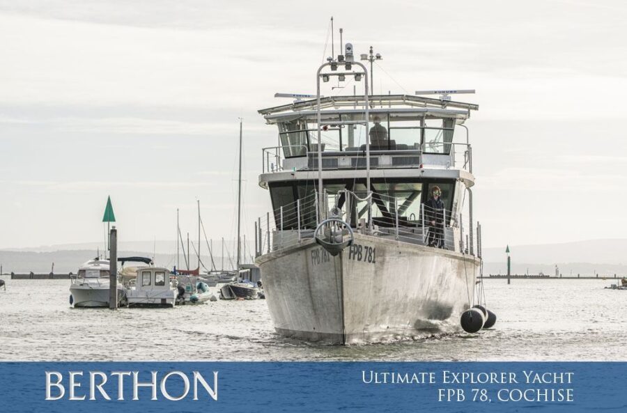 The ultimate in explorer yachts, FPB 78 #1 COCHISE is for sale ...