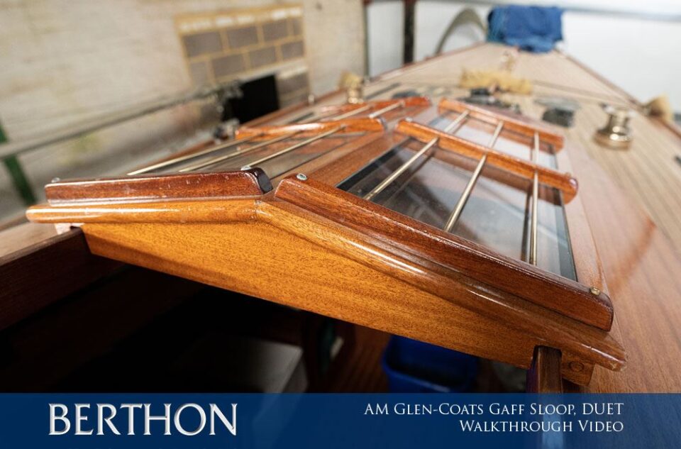AM Glen-Coats Gaff Sloop, DUET - Walkthrough Video - Berthon International