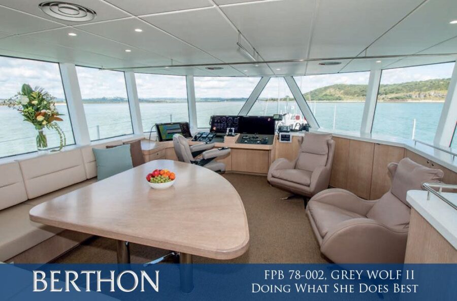 FPB 78-002, GREY WOLF II – Doing What She Does Best - Berthon International