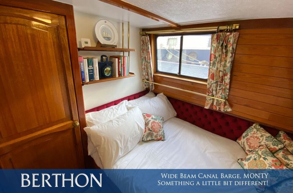 Wide Beam Canal Barge, MONTY – Something A Little Bit Different ...
