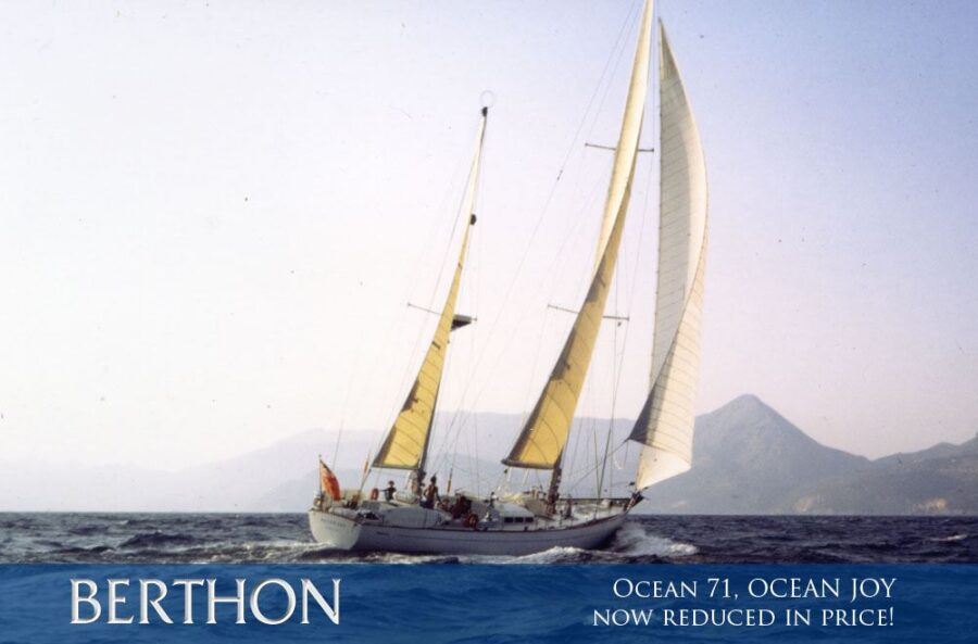 Ocean 71, OCEAN JOY – mile munching aristocracy & now reduced in price ...
