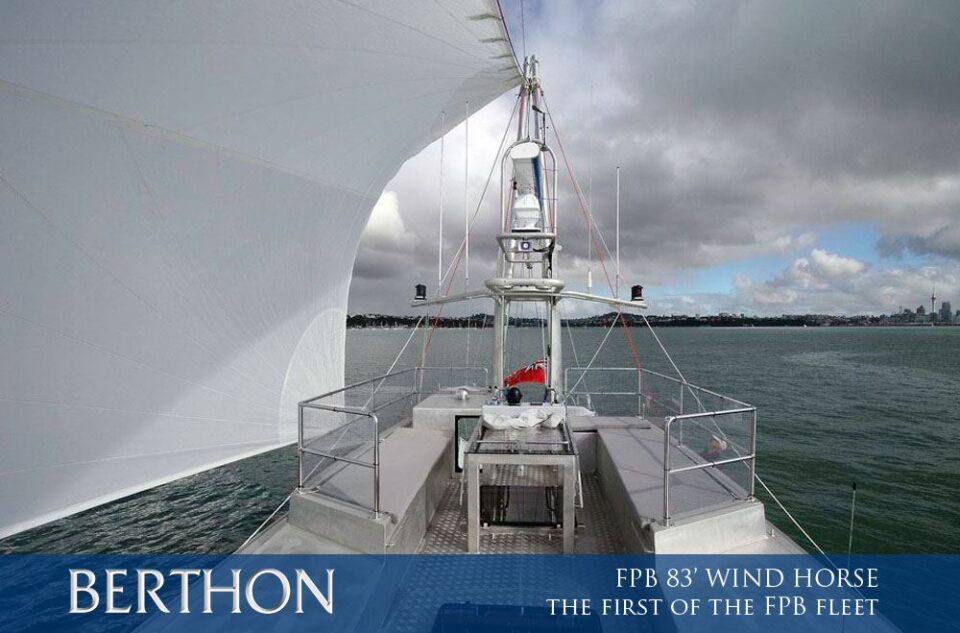 FPB 83’ WIND HORSE – the first of the FPB fleet - Berthon International
