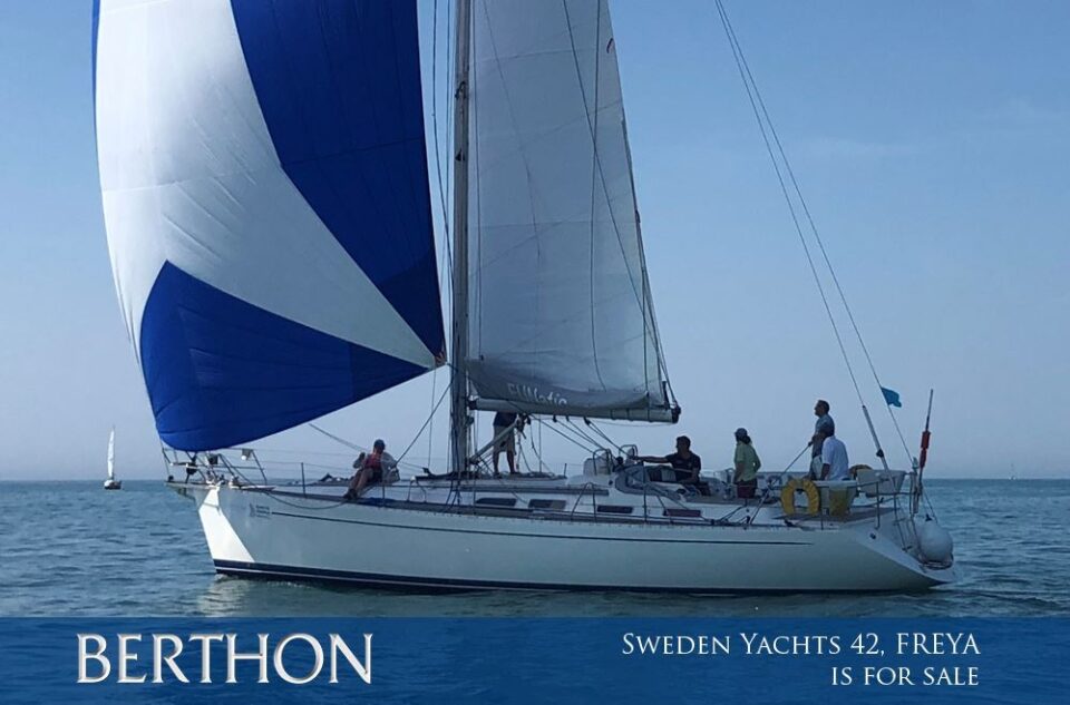 The Exceptional Sweden Yachts 42, FREYA is for sale - Berthon International