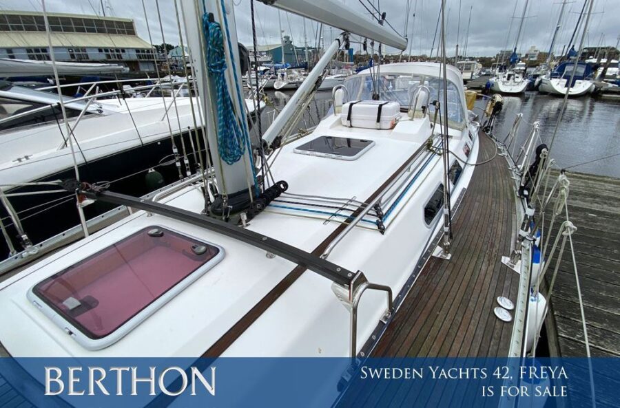 The Exceptional Sweden Yachts 42, FREYA is for sale - Berthon International