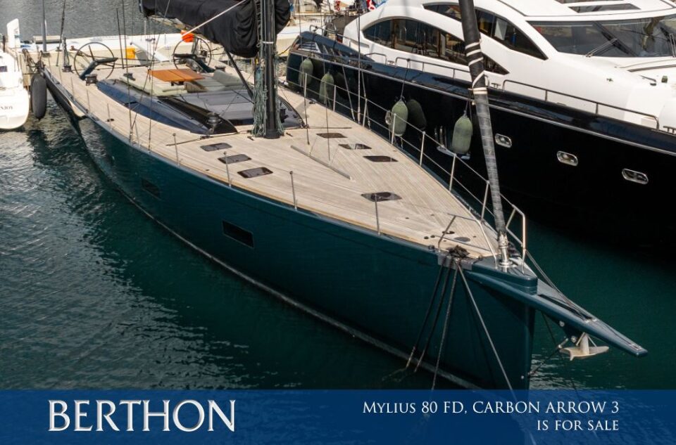 Mylius 80 FD, CARBON ARROW 3 is for sale - Berthon International