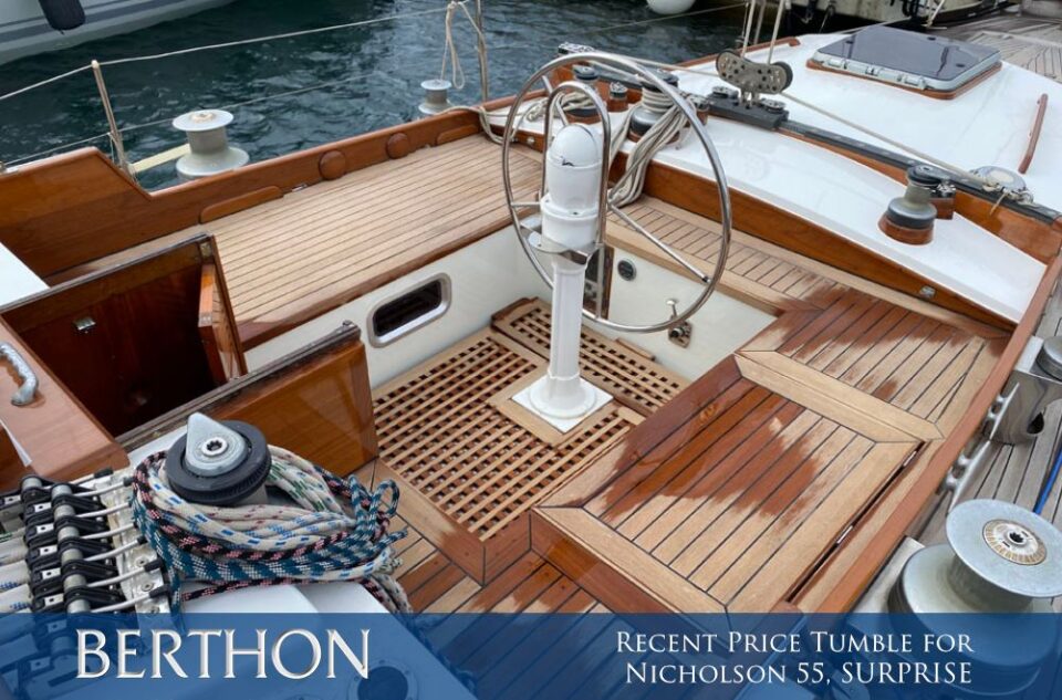 Recent Price Tumble for Classic Nicholson 55’, SURPRISE - Berthon ...