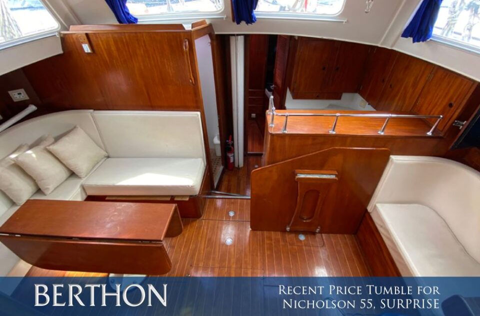 Recent Price Tumble for Classic Nicholson 55’, SURPRISE - Berthon ...