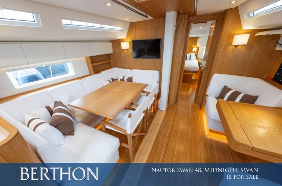 A Swan is a Swan – Nautor Swan 48, MIDNIGHT SWAN is for sale… - Berthon ...