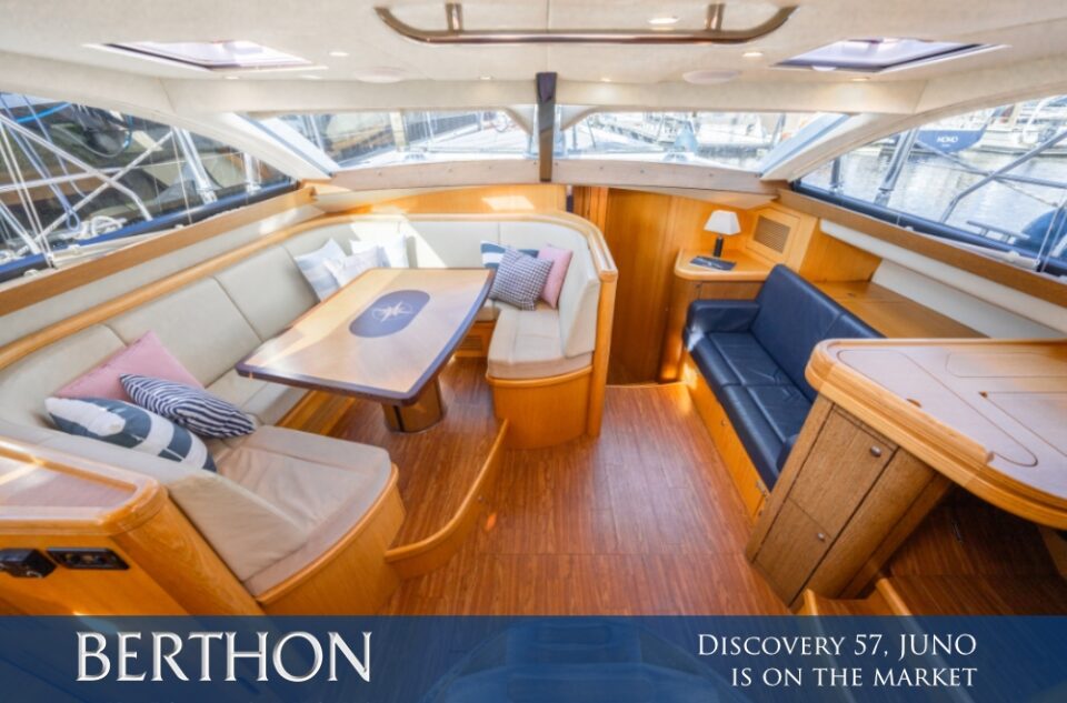 Discovery 57 #007, JUNO is on the market - Berthon International