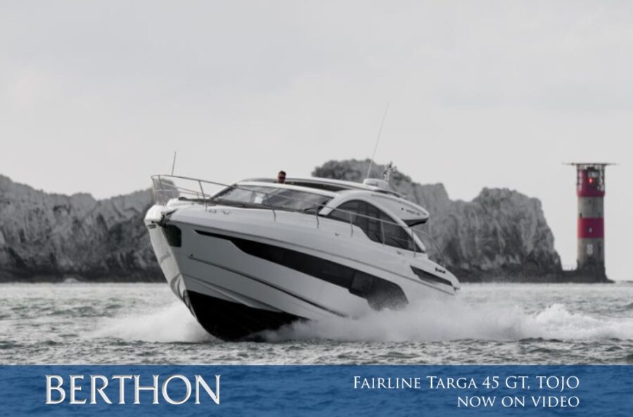 Fairline Targa 45 GT, TOJO now on video - Berthon International