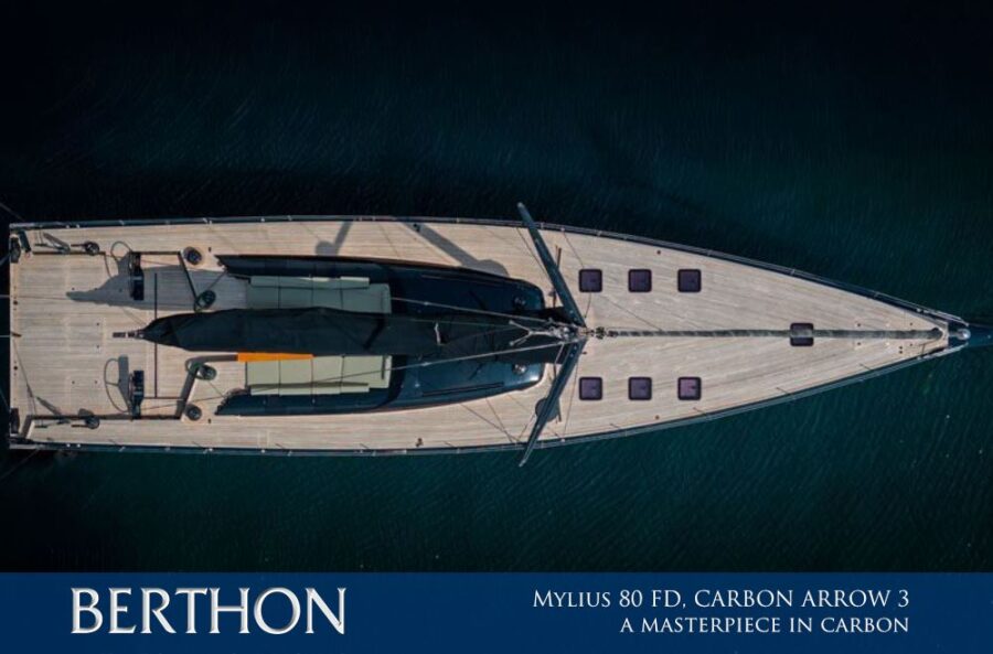 Mylius 80 FD, CARBON ARROW 3 – a masterpiece in carbon - Berthon ...