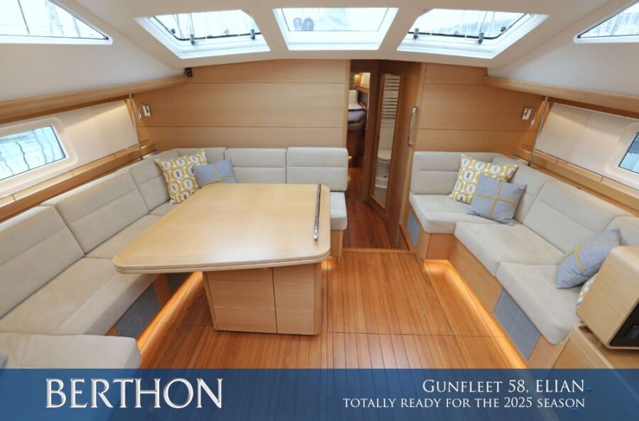 Gunfleet 58, ELIAN - totally ready for the 2025 season - Berthon International