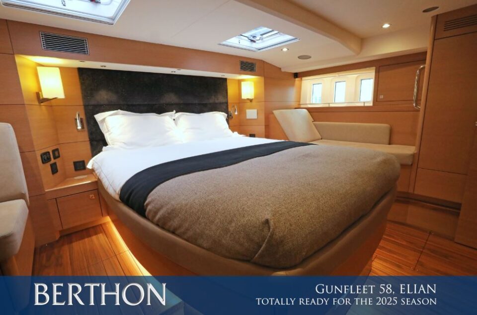 Gunfleet 58, ELIAN - totally ready for the 2025 season - Berthon ...