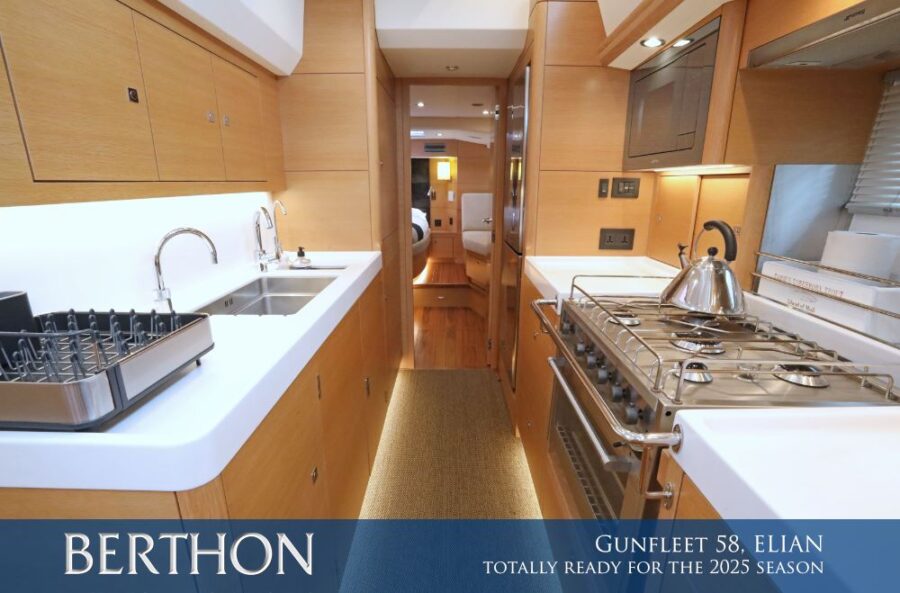 Gunfleet 58, ELIAN - totally ready for the 2025 season - Berthon ...