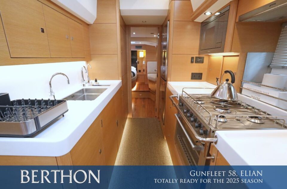 Gunfleet 58, ELIAN - totally ready for the 2025 season - Berthon ...