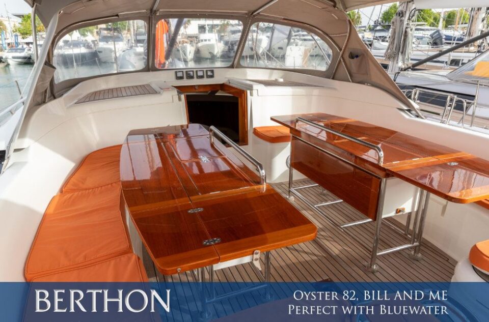 Oyster 82, BILL AND ME – Perfect with Bluewater - Berthon International